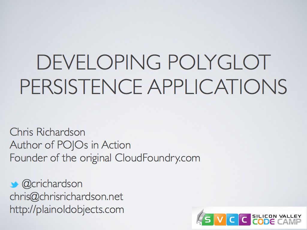 Microservices presentations